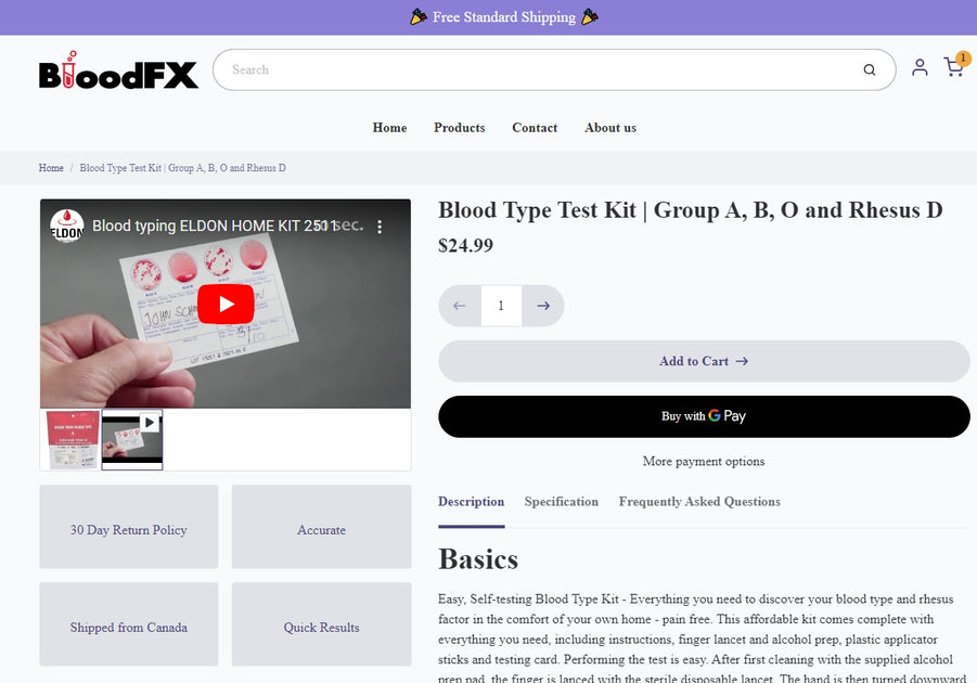 Discover the Power Within: Why You Should Know Your Blood Type | BloodFX